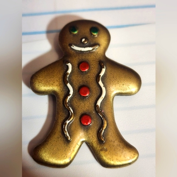 JJPins | Jewelry | Gingerbread Man Jj Pins | Poshmark